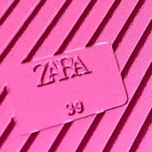 Zara | Shoes | Nwob Zara Pink Flip Flop Platform Sandals | Poshmark